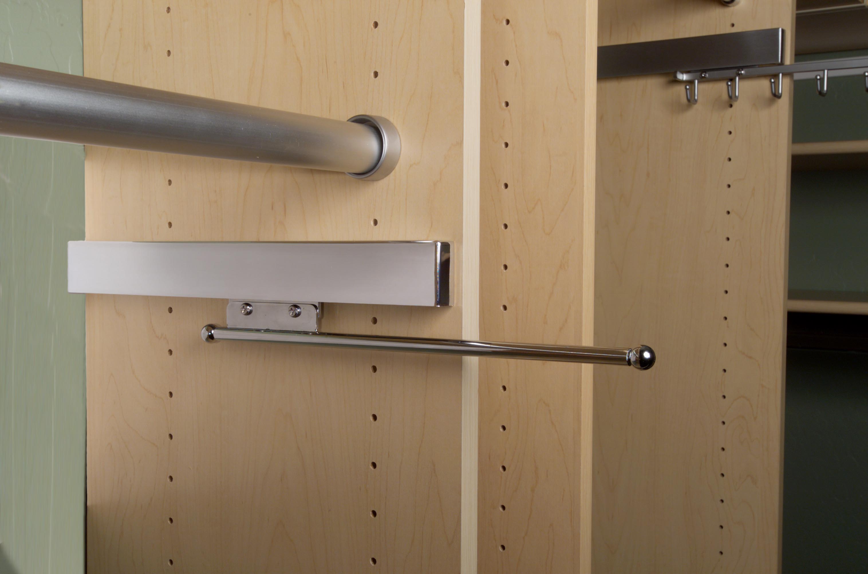 Chrome Valet Rod | Home Closet System